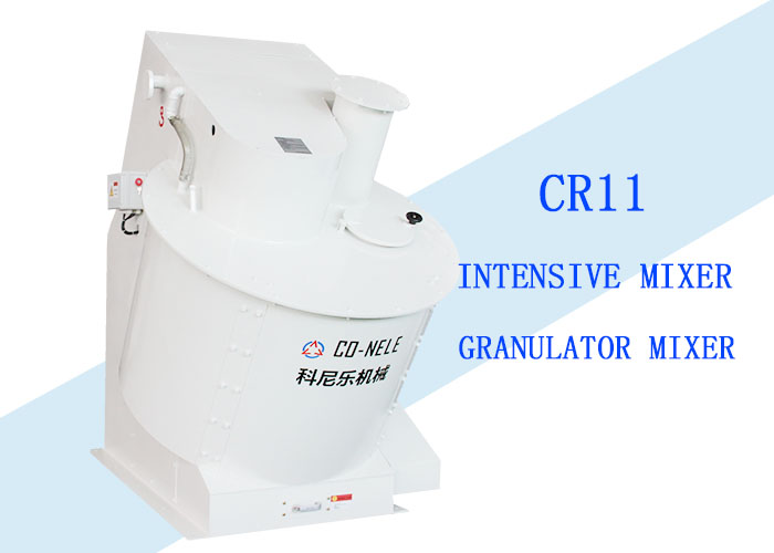 intensive mixer - granulator, 150, 250 and 500 liter load